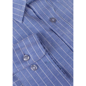 PERRONE LINEN STRIPE L/S SHIRT - CHEAP CLOTHES FOR LARGE MEN |BIG SIZE ...